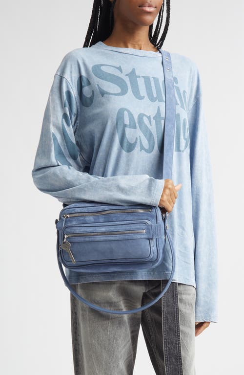 ACNE STUDIOS Camero Party Suede Shoulder Bag